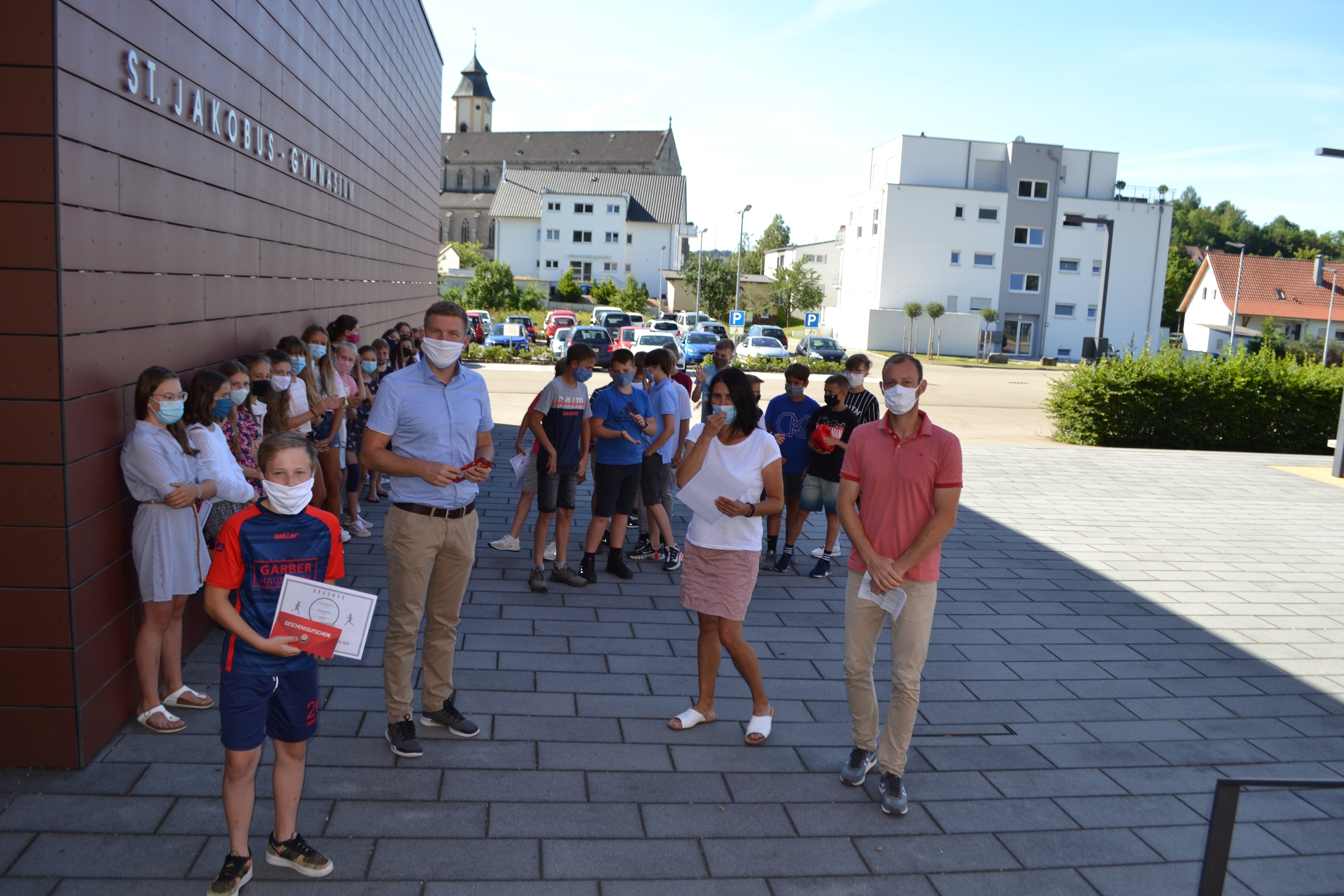 Aktivste Klasse SJGA : St. Jakobus Gymnasium Abtsgmünd